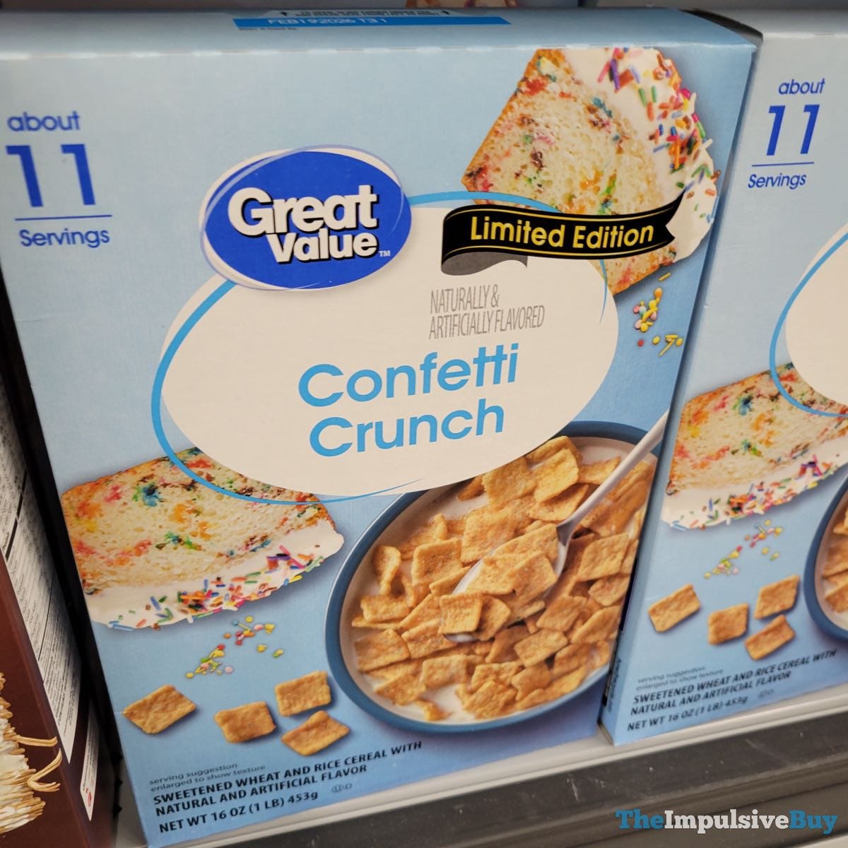 SPOTTED: Great Value Limited Edition Confetti Crunch Cereal