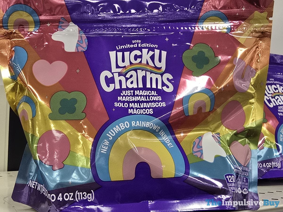 SPOTTED: Lucky Charms Just Magical Marshmallows with New Jumbo Rainbows