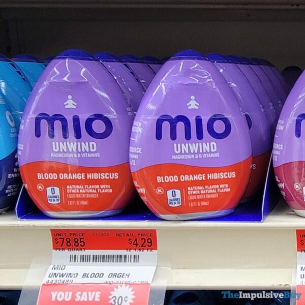 SPOTTED: Mio Unwind Liquid Water Enhancers