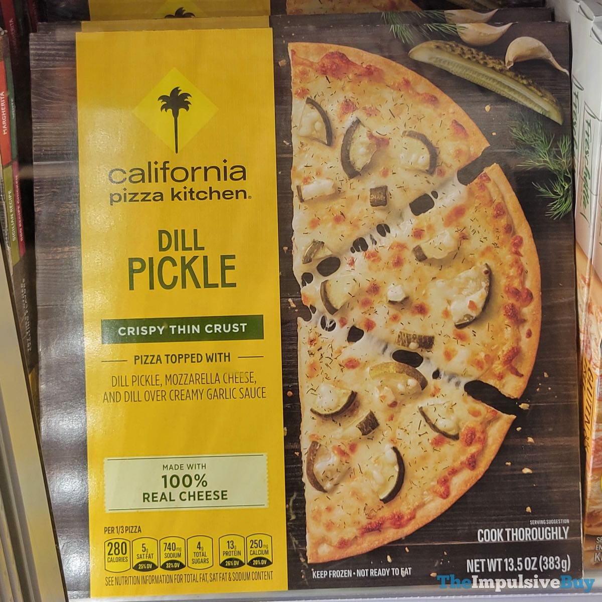 California Pizza Kitchen Dill Pickle Pizza – The Impulsive Purchase ...