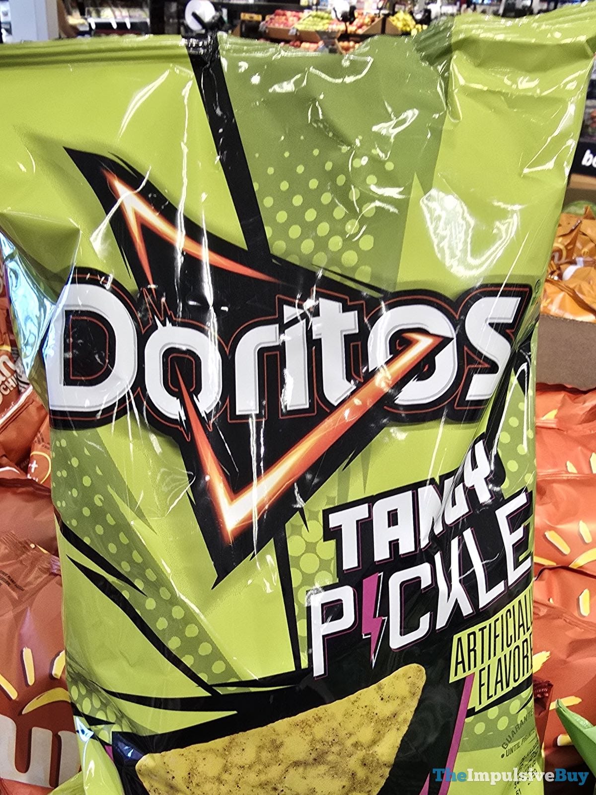 BACK ON SHELVES: Doritos Tangy Pickle (2025)