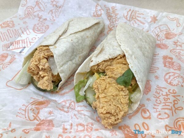REVIEW: Popeyes Classic Chicken Wraps