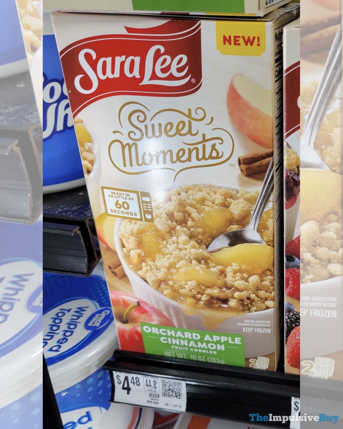 SPOTTED: Sara Lee Sweet Moments Fruit Cobblers