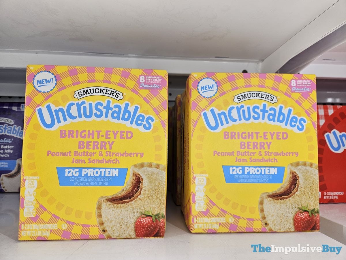 SPOTTED: Smucker’s Uncrustables Up & Apple and Bright-Eyed Berry