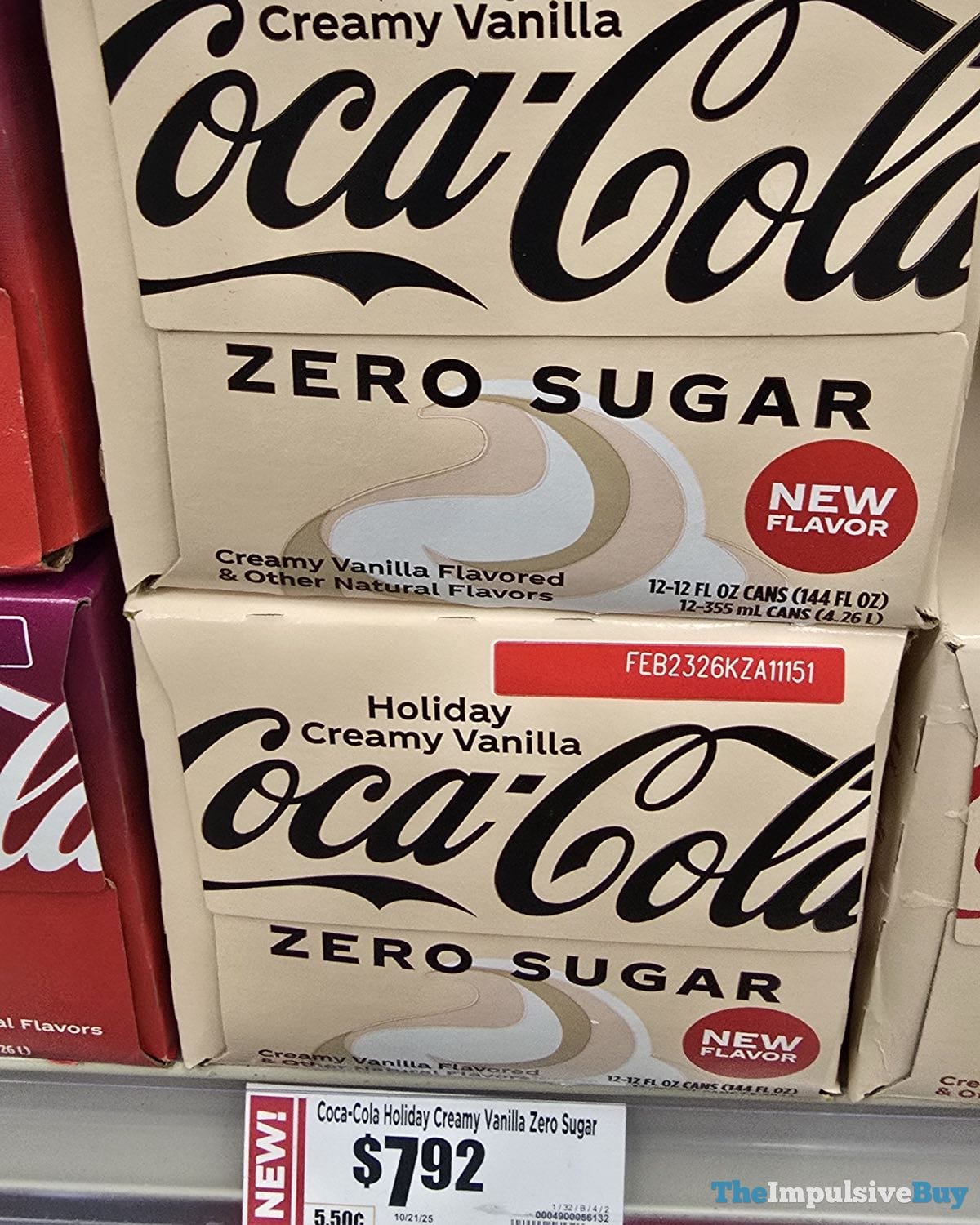 SPOTTED: Coca-Cola Vacation Creamy Vanilla - Street Food Spectacle
