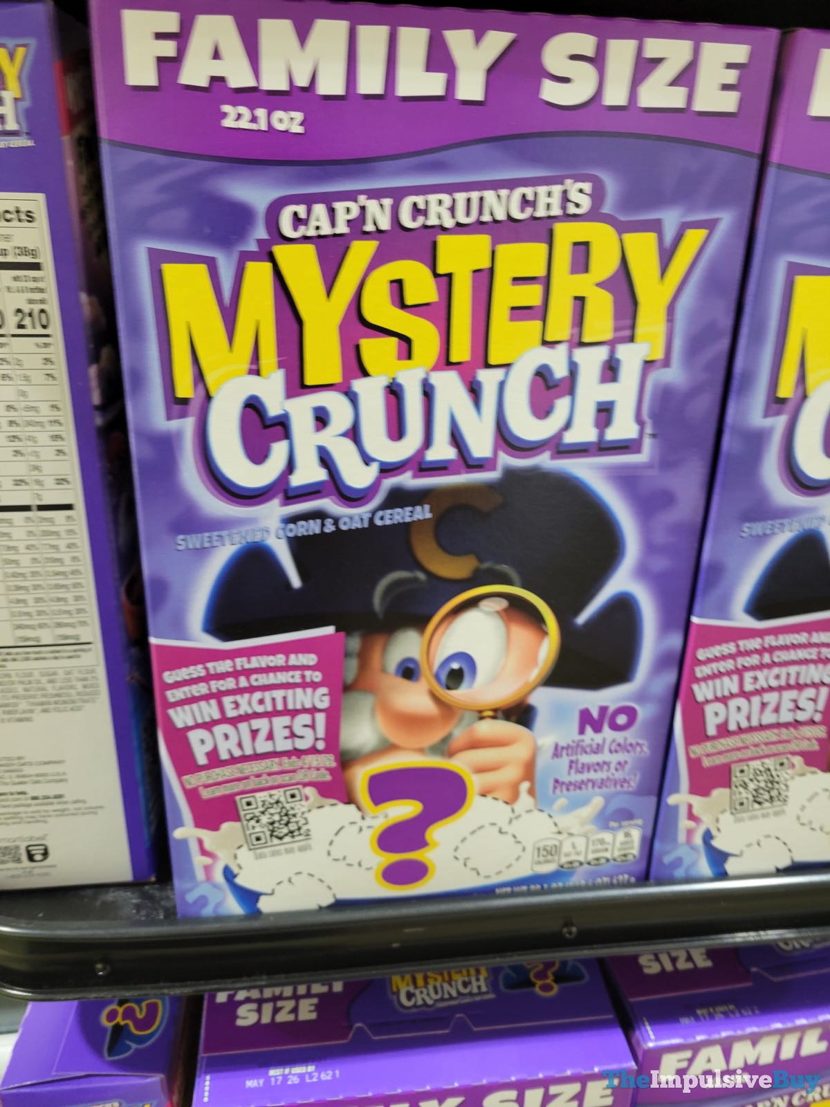 SPOTTED: Cap’n Crunch’s Mystery Crunch Cereal