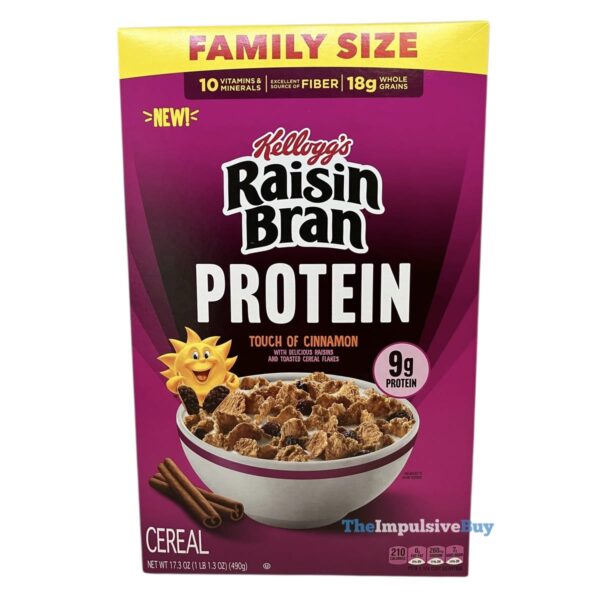 REVIEW: Kellogg’s Raisin Bran Protein Cereal