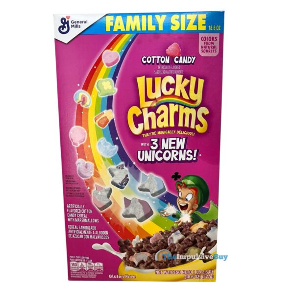 REVIEW: Lucky Charms Cotton Candy Cereal