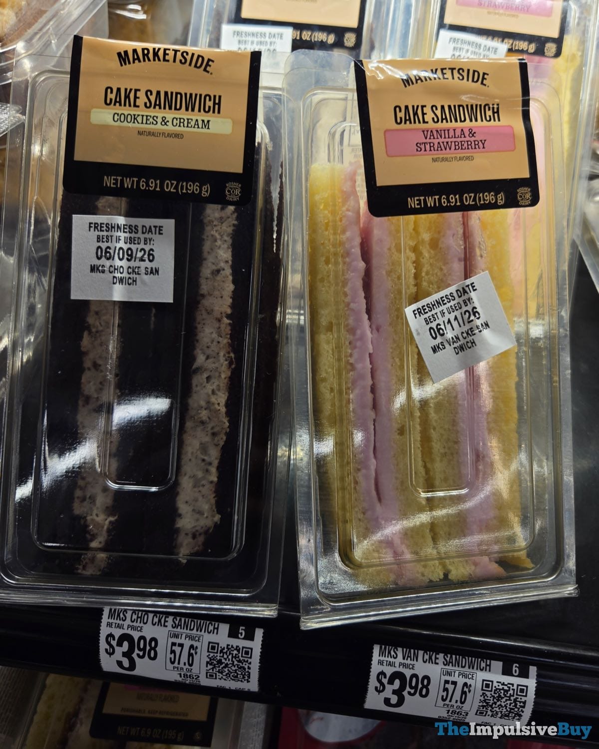 SPOTTED: Marketside Cake Sandwiches