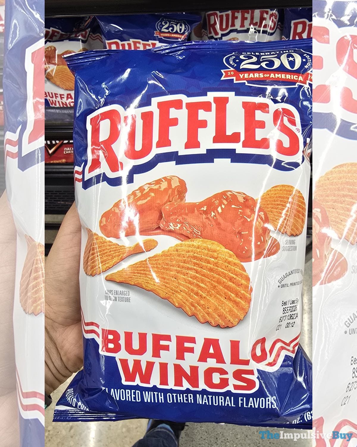 SPOTTED: Ruffles Buffalo Wings Potato Chips
